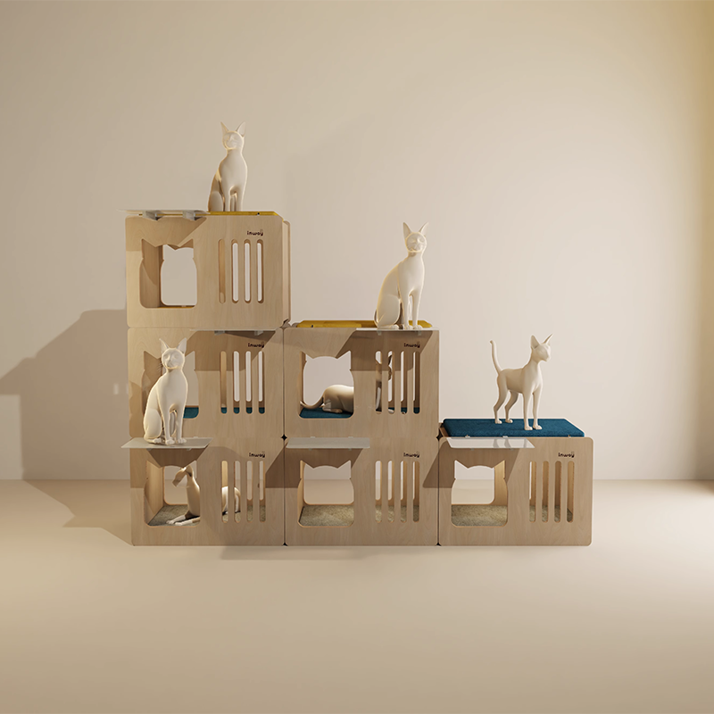 Large Cat Bed Stackable Cat Cube – Pet Supplies,Pet Stores | Lovepetin.com